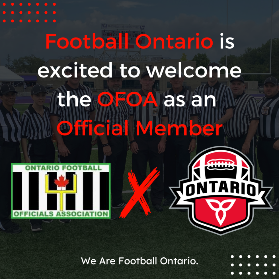 Football Ontario Announces OFOA as Official Member | Football Ontario