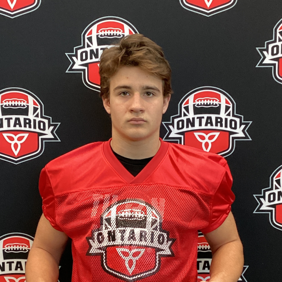 U18 Male Tackle Roster | Football Ontario