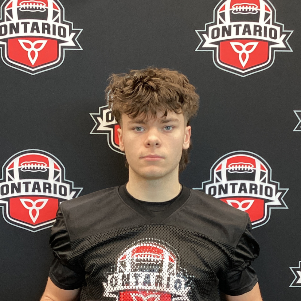 U18 Male Tackle Roster | Football Ontario