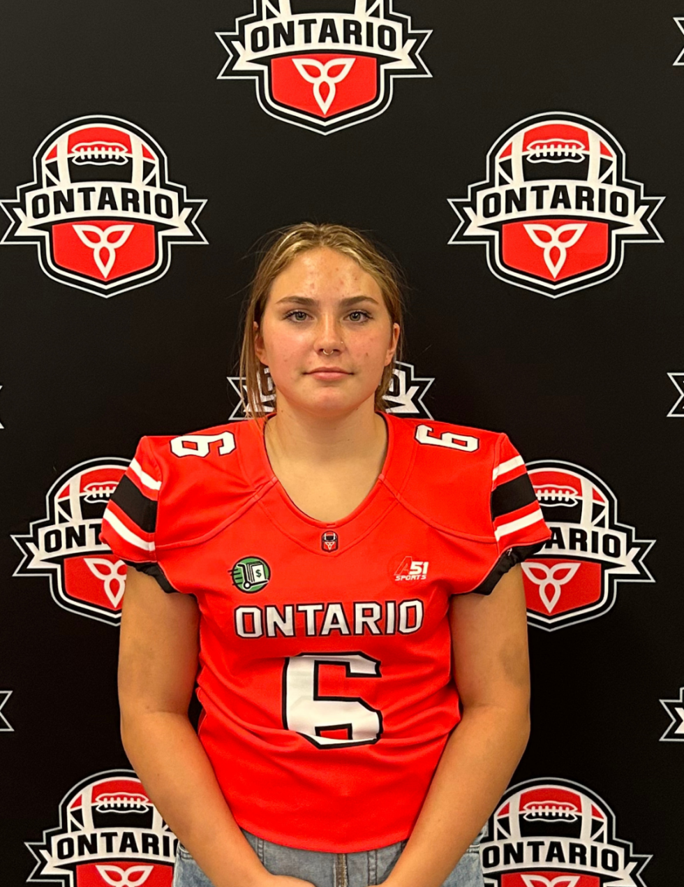 2023 Women’s U18 Tackle Roster | Football Ontario