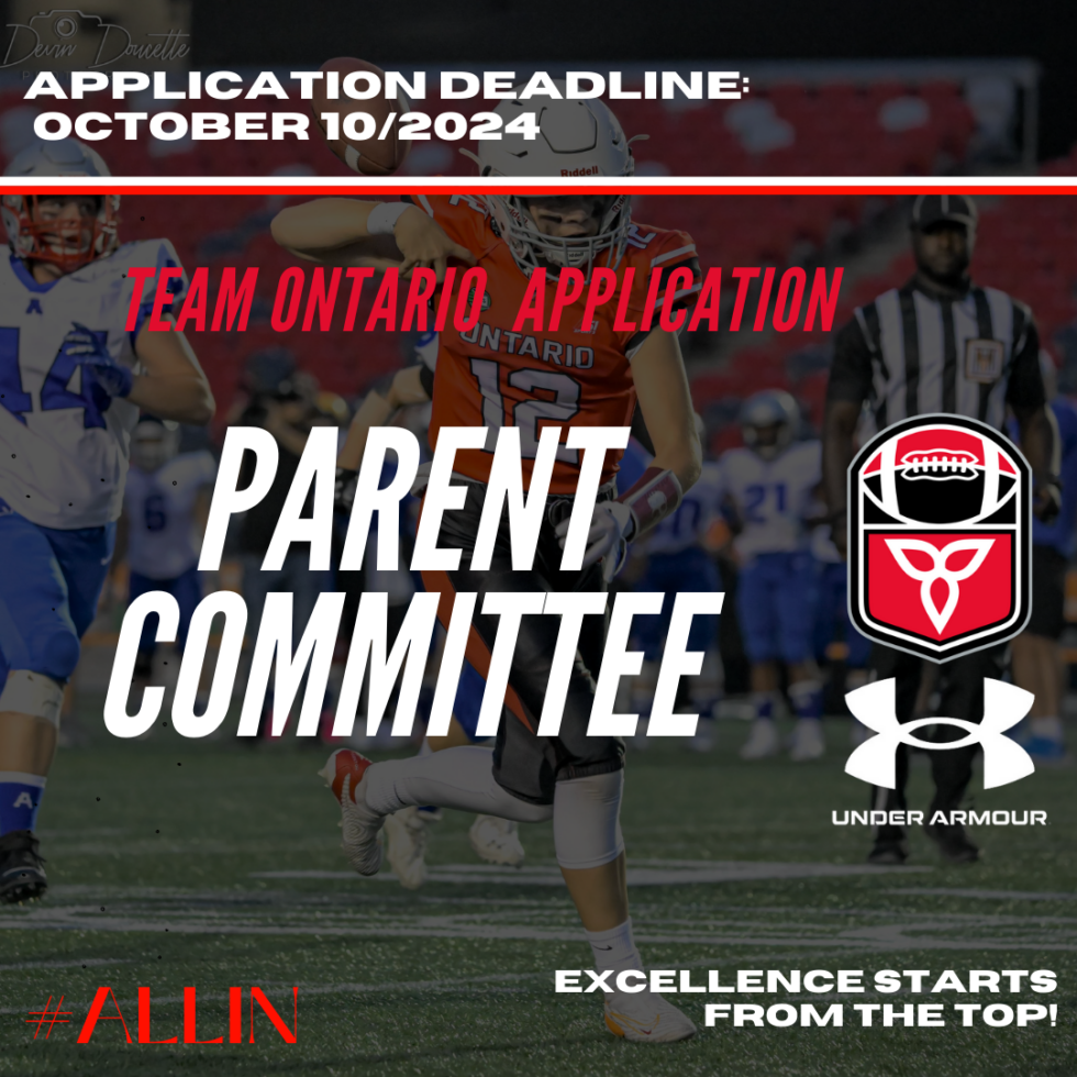 Football Ontario Announces Team Ontario Parents’ Committee | Football ...