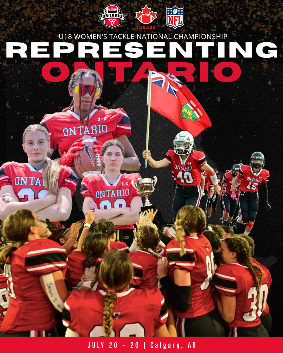 Football Ontario Unveils 2025 Team Ontario U18 Women’s Tackle Roster ...