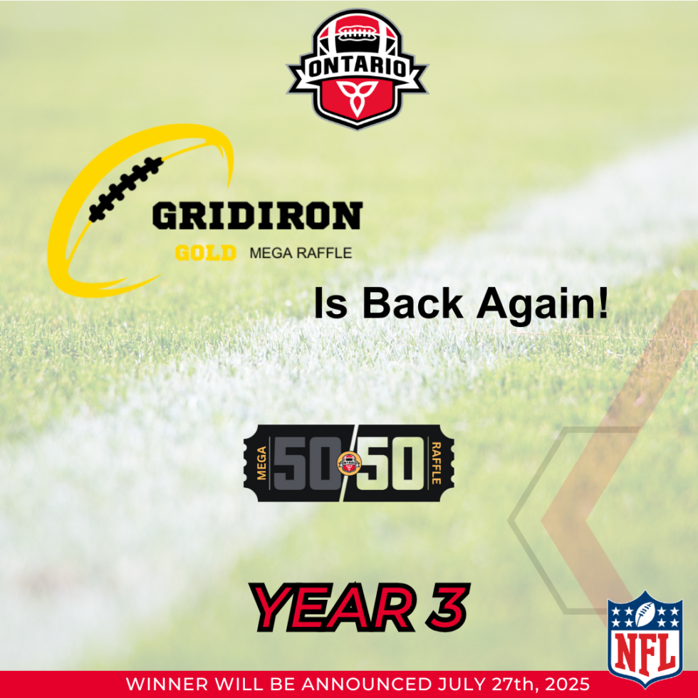 Provincial Wide 50/50 Raffle Returns for 3rd Year | Football Ontario