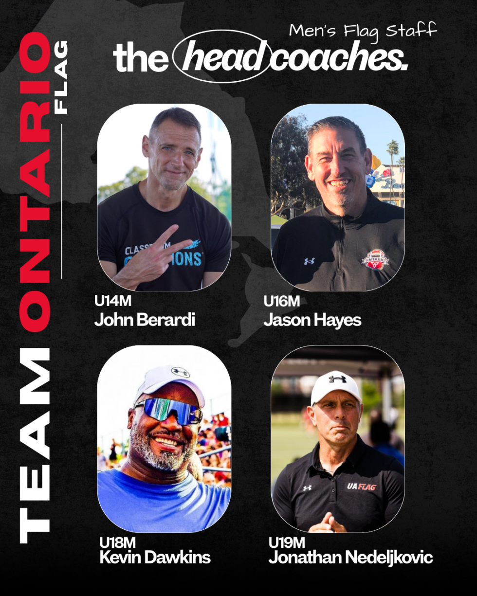 Football Ontario Announces 2026 Team Ontario Male Flag Head Coaches ...