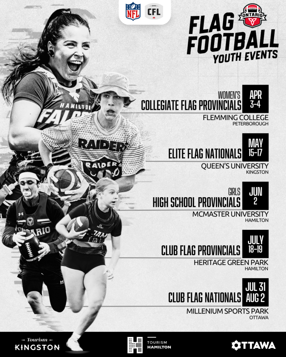 Football Ontario Announces Five 2026 Flag Championship Events ...
