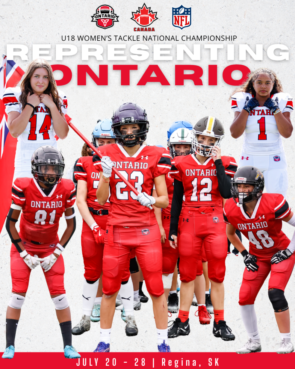 Football Ontario Unveils 2026 Team Ontario U18 Women’s Tackle Roster ...
